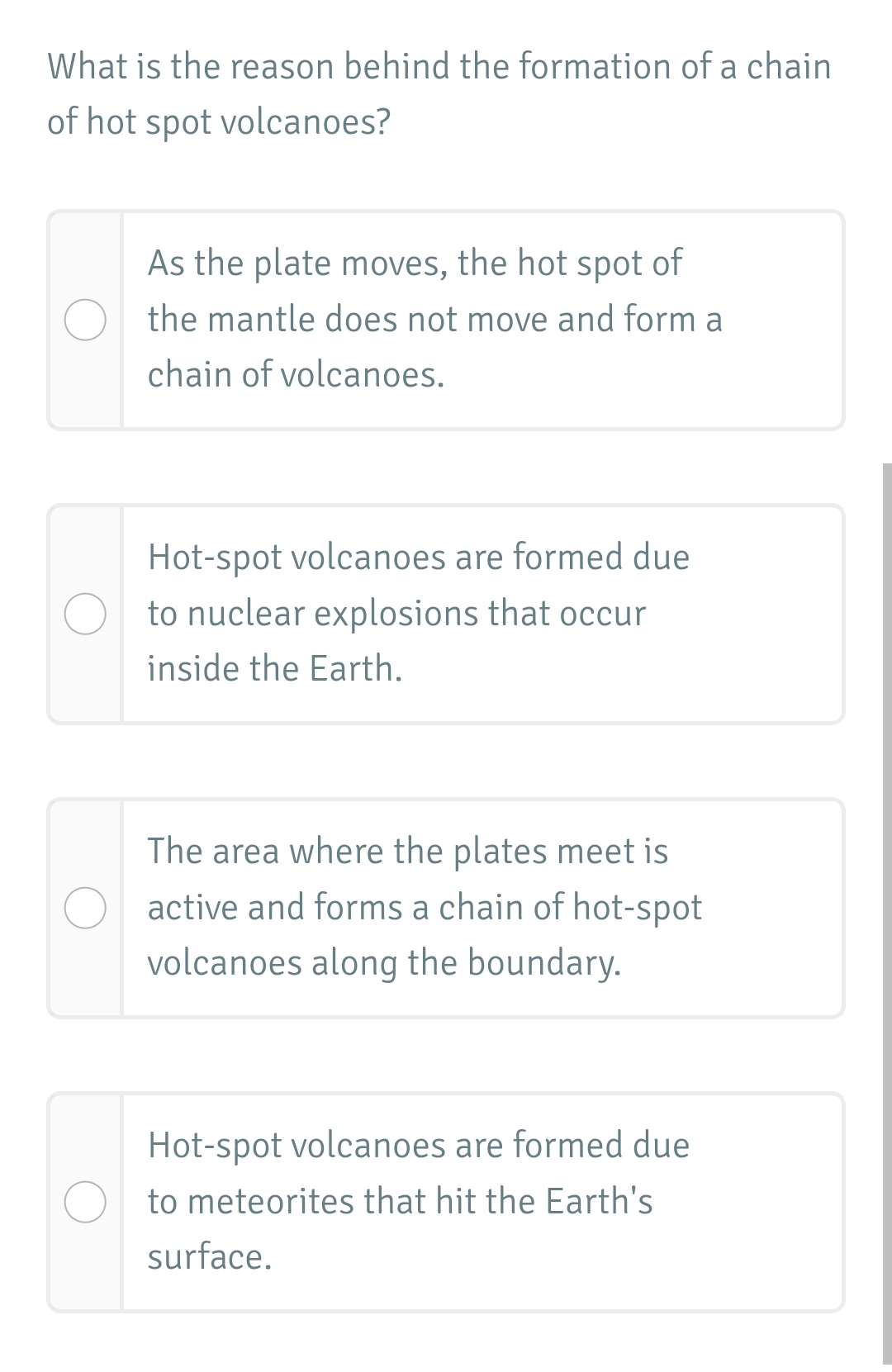 Solved What is the reason behind the formation of a chain of | Chegg.com