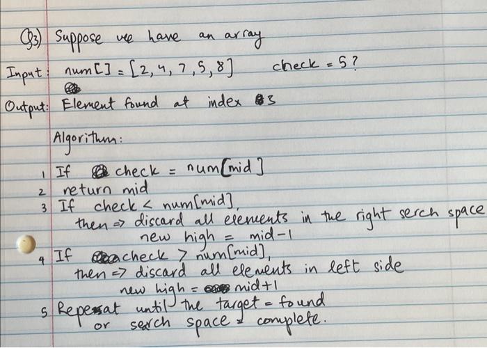 Solved 3. Write a recursive algorithm to check whetner an | Chegg.com