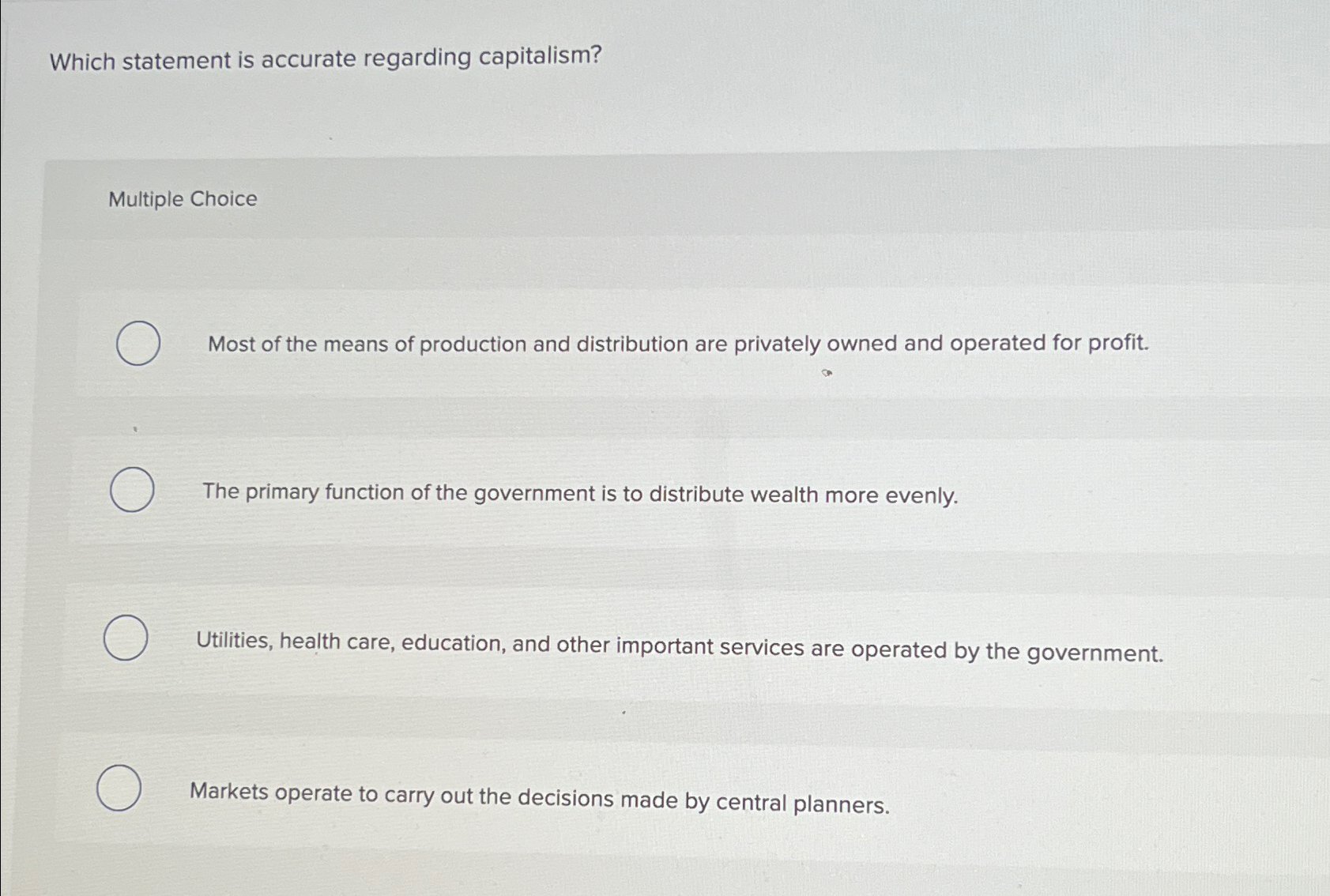 Solved Which statement is accurate regarding | Chegg.com