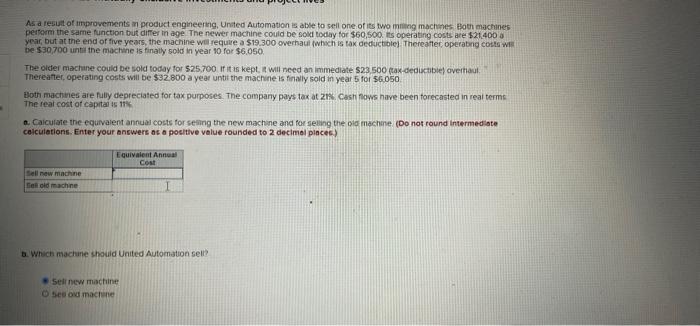 Solved As a result of improvements in product engineering, | Chegg.com