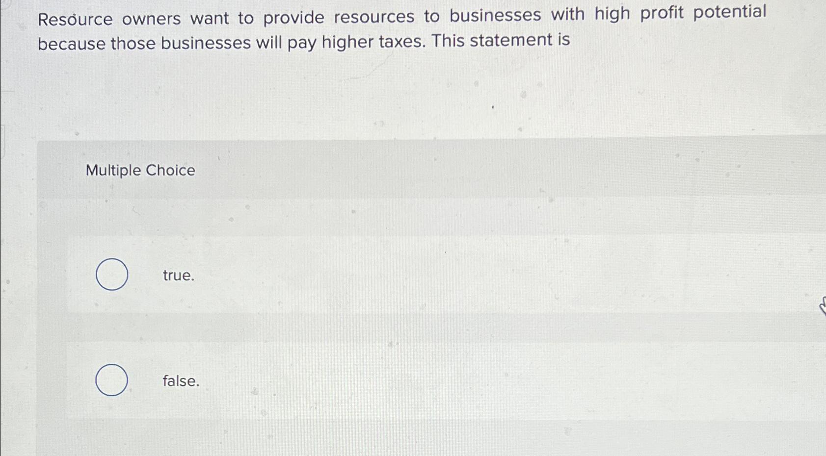 Solved Resource owners want to provide resources to | Chegg.com