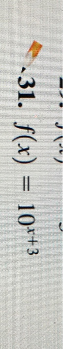 Solved 27-40 - Graphing Exponential Functions Graph the | Chegg.com