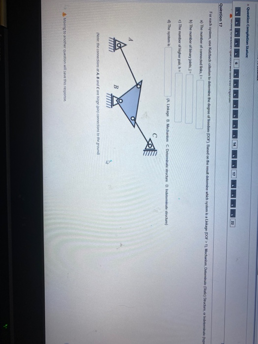 Solved * Question Completion Status Question 17 For each | Chegg.com