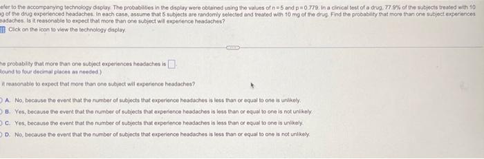 Solved efer to the accompanying technology display. The | Chegg.com