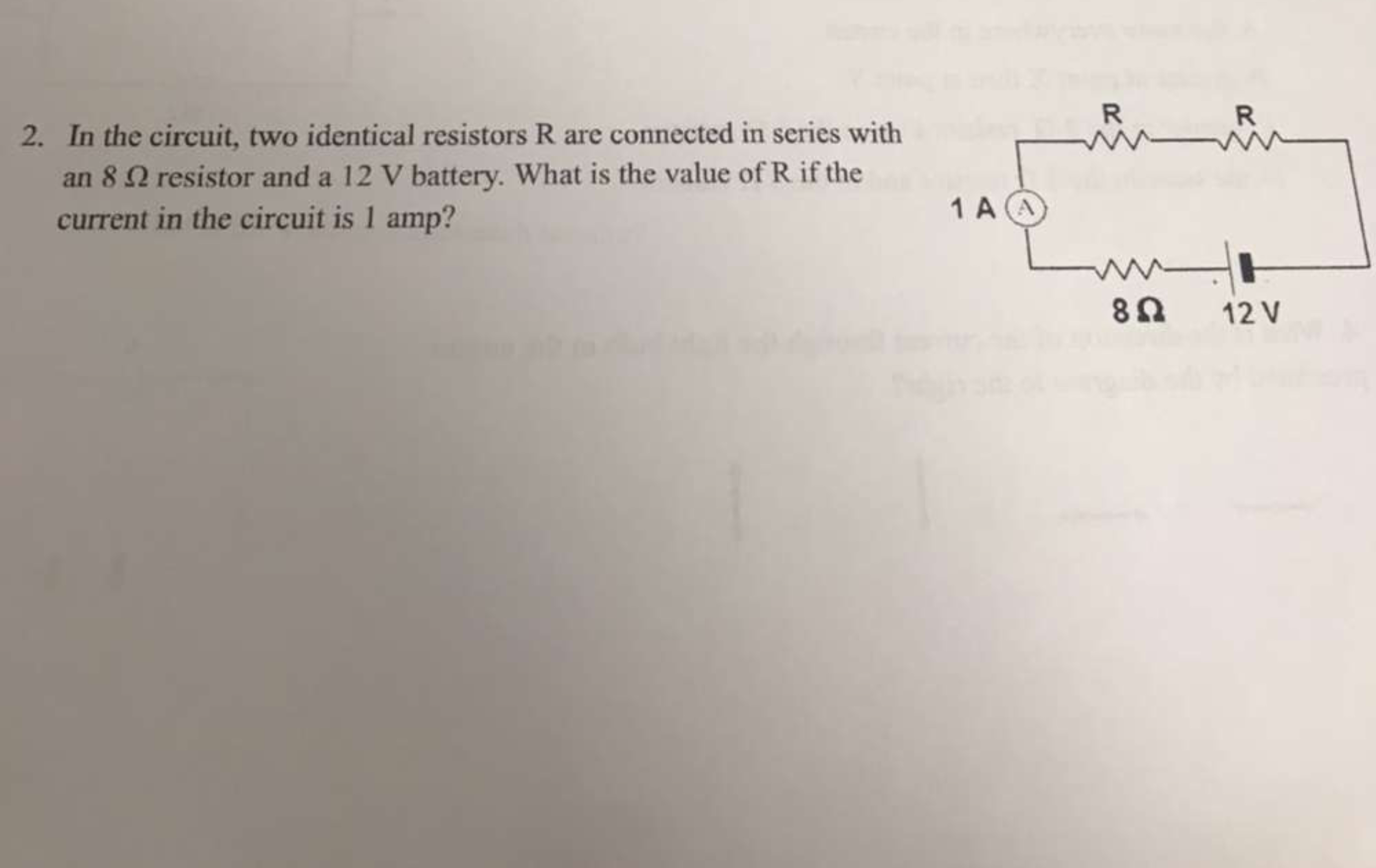 Solved In the circuit, two identical resistors R ﻿are | Chegg.com
