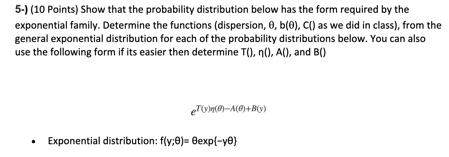 Solved 5-) (10 ﻿Points) ﻿Show that the probability | Chegg.com