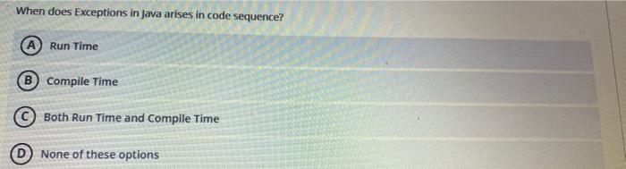 Solved If no exception occurs within a try block, the rest | Chegg.com