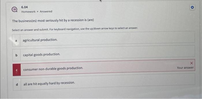 Solved Homework - Answered The business(es) most seriously | Chegg.com