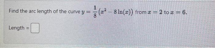 Solved Find the length of the curve defined by y=4x3/2+1 | Chegg.com