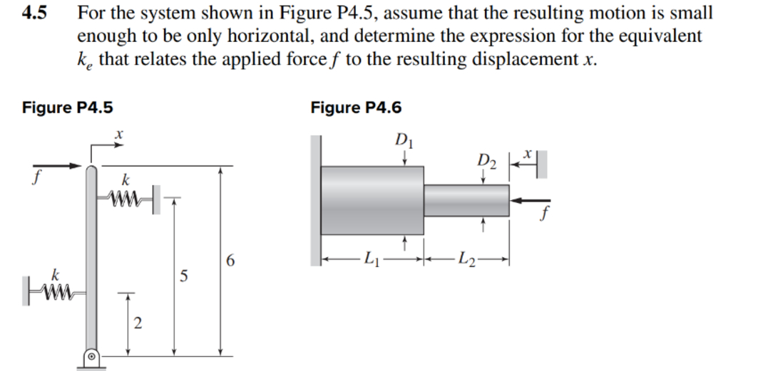 Solved use figure 4.5 4.5 ﻿For the system shown in Figure | Chegg.com