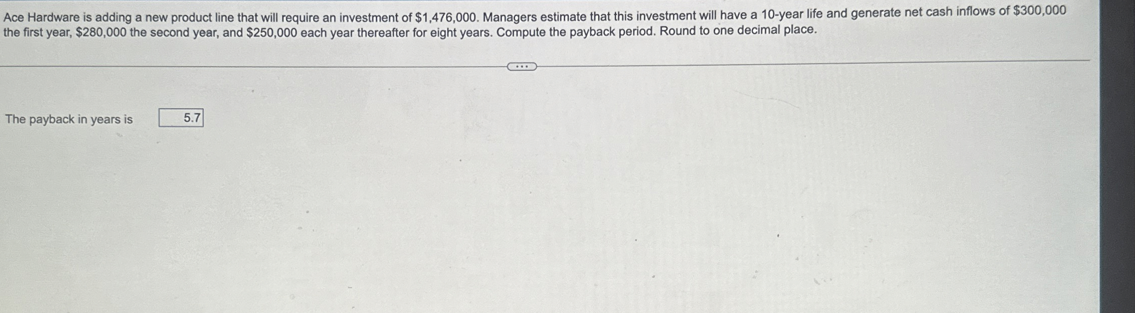 Solved Ace Hardware is adding a new product line that will | Chegg.com