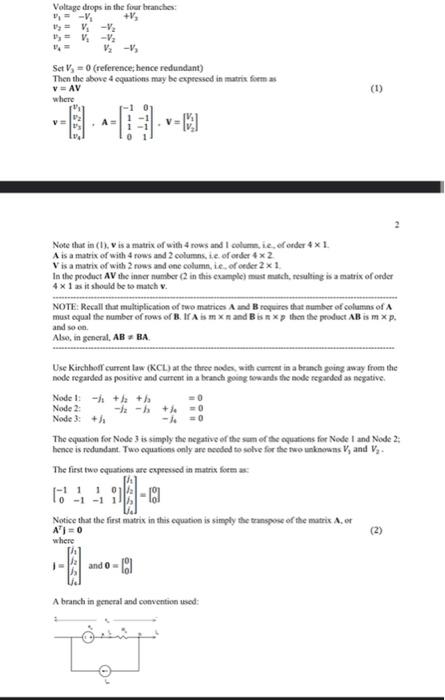 Solved Using the nodal method, solve for nodal voltages, | Chegg.com