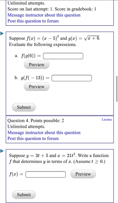 Solved Unlimited attempts. Score on last attempt: 1. Score | Chegg.com Solved Unlimited attempts. Score on last attempt: 1. Score | Chegg.com