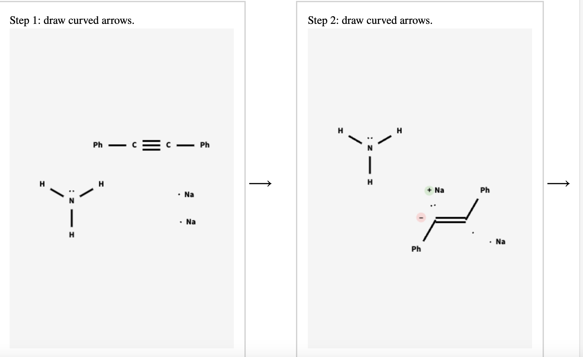 Solved Step 1: draw curved arrows.Step 2: draw curved | Chegg.com