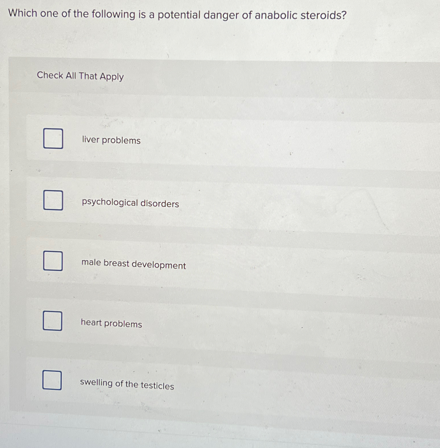 Solved Which one of the following is a potential danger of | Chegg.com