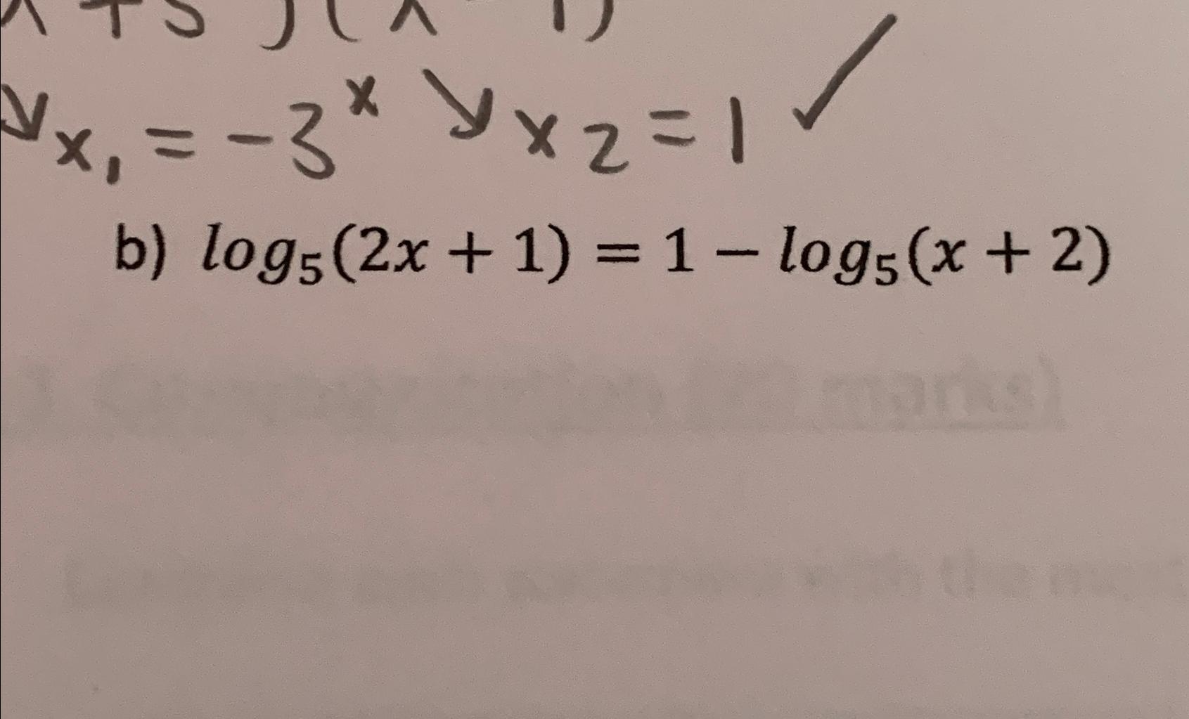 Solved Solve and check for extraneous | Chegg.com