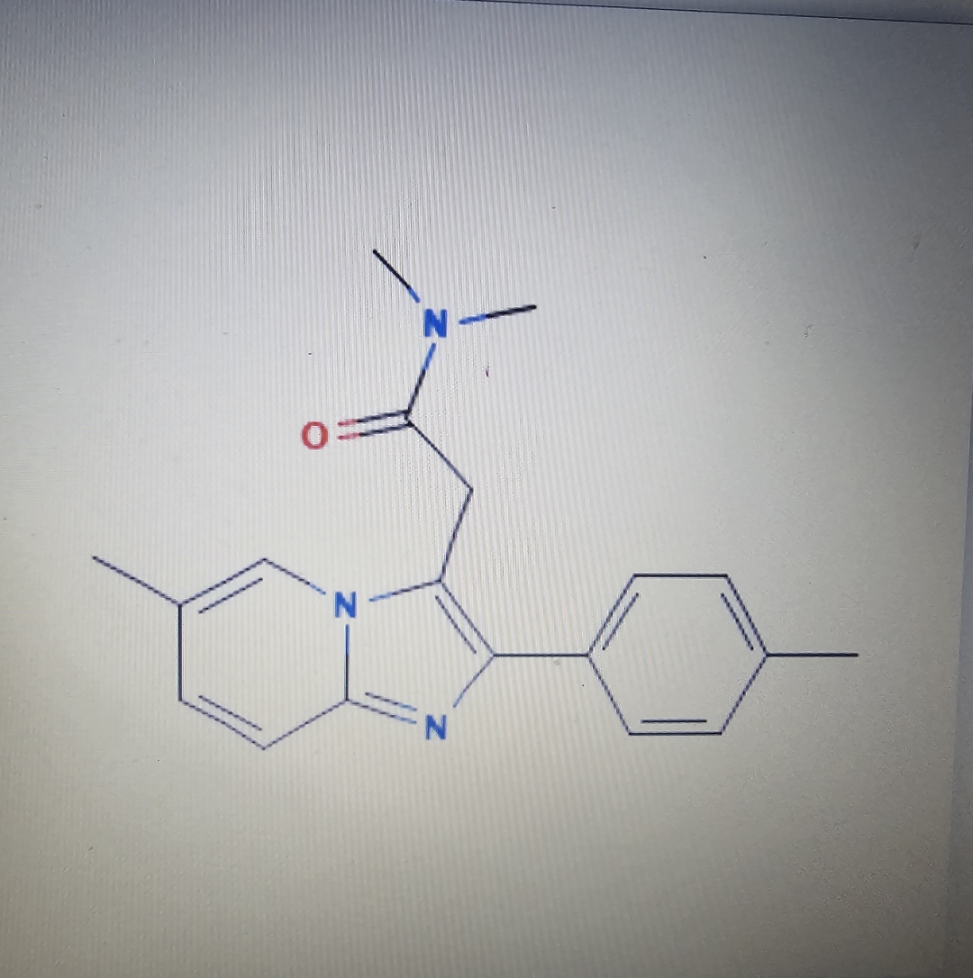 Solved Ambien lewis structure please can you circle all the | Chegg.com