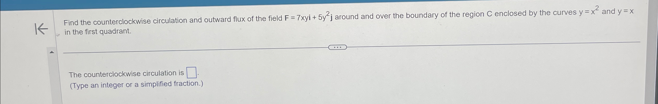 Solved Find the counterclockwise circulation and outward | Chegg.com