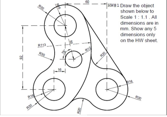 Solved Solve using autocad and send me a dwg file please. | Chegg.com