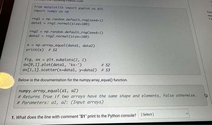 Solved From Matplotzib Import Pyplot As Plt Import Numpy As 4467