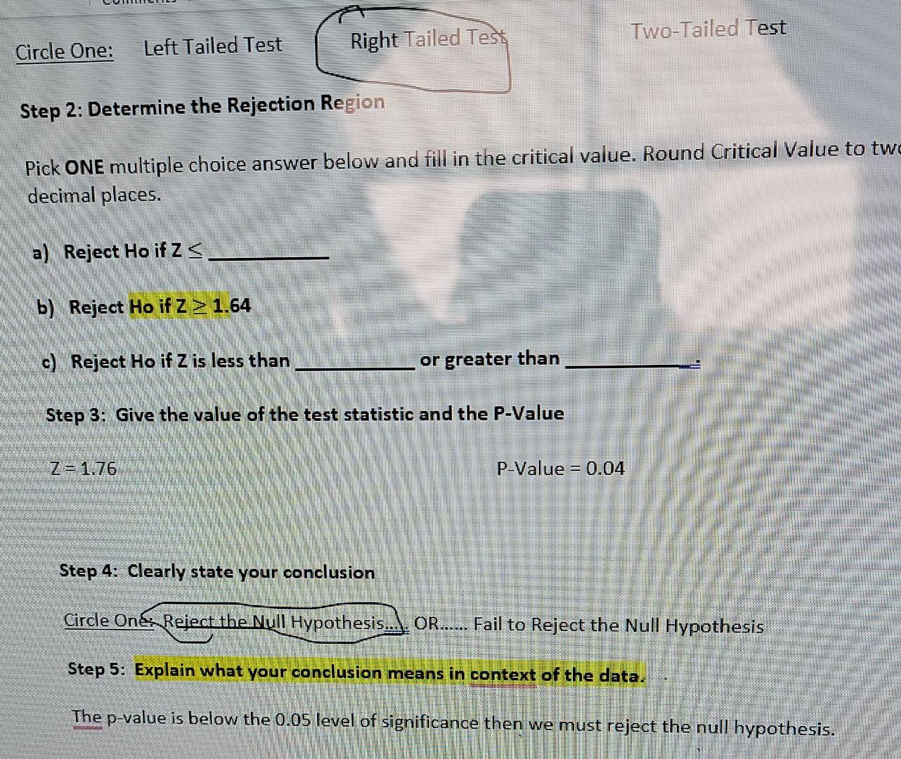 Solved Course Project, Part II Preliminary Calculations | Chegg.com