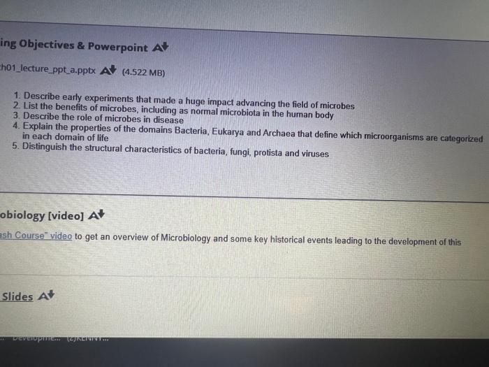 Solved ing Objectives \& Powerpoint At | Chegg.com