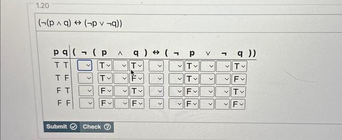 Solved truth tables. thank you! | Chegg.com