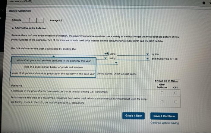 Solved Homework (Ch 06) Back to Assignment Attempt Average / | Chegg.com