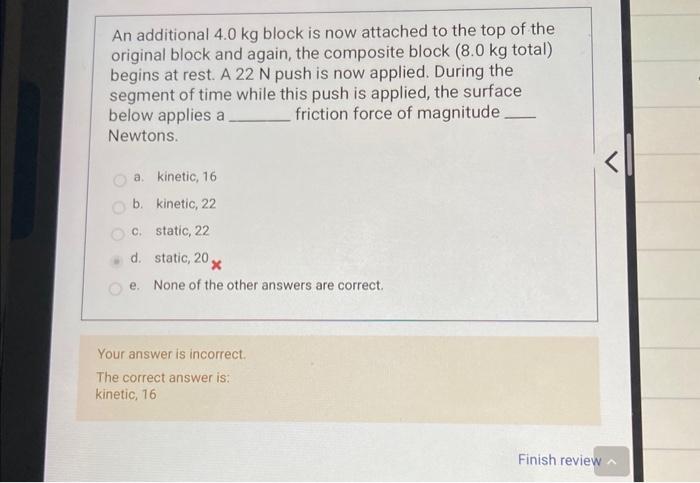 Solved please explain why this answer is true An additional | Chegg.com