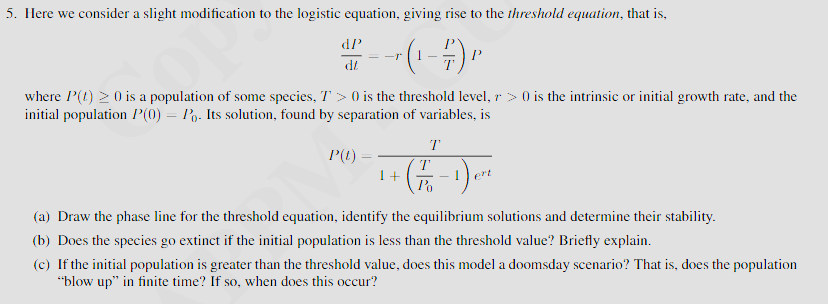 Solved Here we consider a slight modification to the | Chegg.com