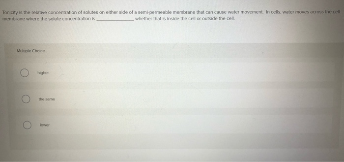 Solved In the Tonicity in Elodea Cells activity, after | Chegg.com