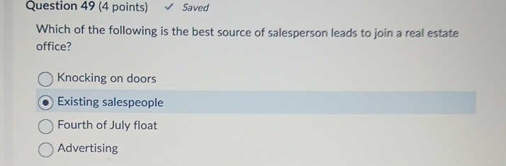 Solved Question 49 (4 ﻿points) ﻿SavedWhich of the following | Chegg.com