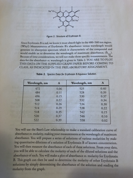 Solved PRELABORATORY ASSIGNMENT Due at the beginning of the | Chegg.com