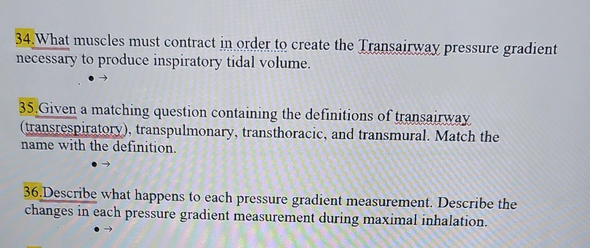 Solved 34. What muscles must contract in order to create the | Chegg.com