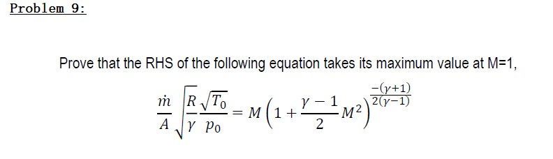 Solved Problem 9: Prove that the RHS of the following | Chegg.com
