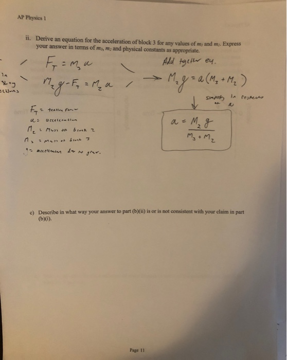 Solved 1. Block 1 is resting on the floor with block 2 at | Chegg.com