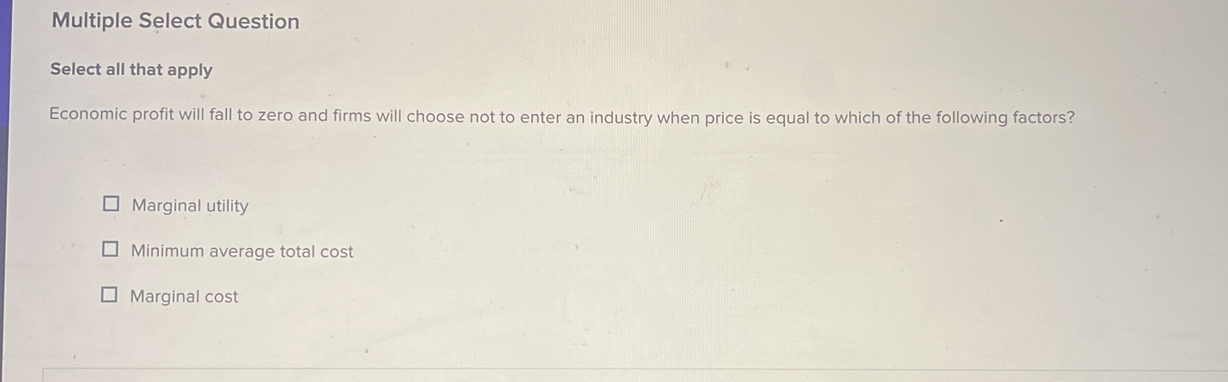Solved Multiple Select QuestionSelect all that applyEconomic | Chegg.com