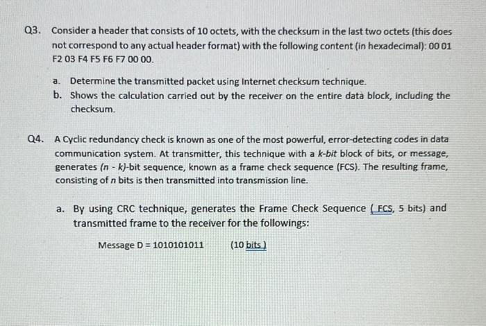 21 Explain The Operation Of Error Detection Process 8852