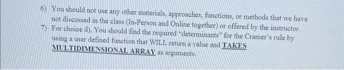 Solved Objective: Create a C script that will perform Matrix | Chegg.com