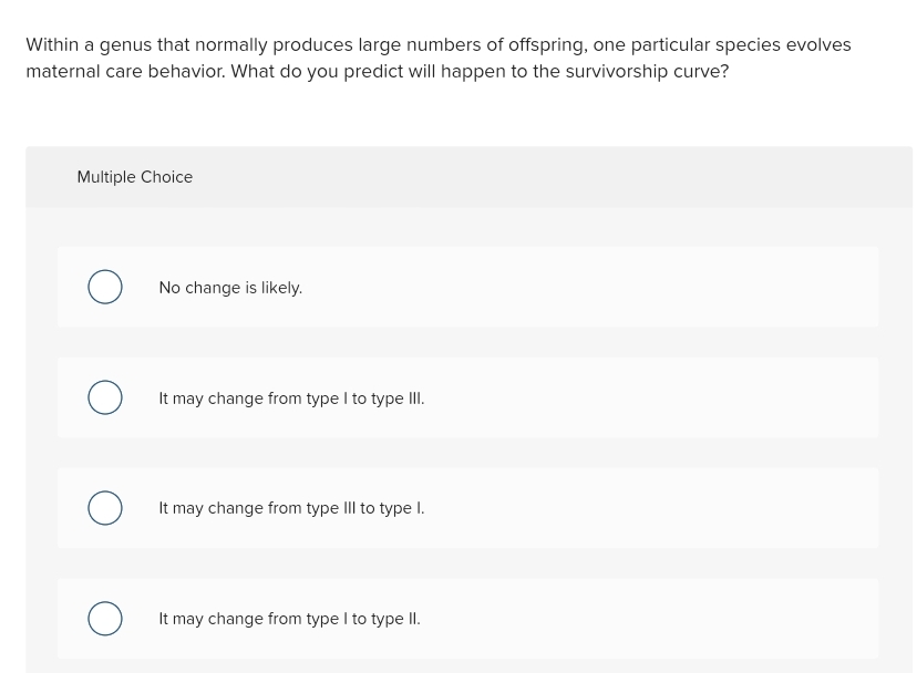 Solved Within a genus that normally produces large numbers | Chegg.com