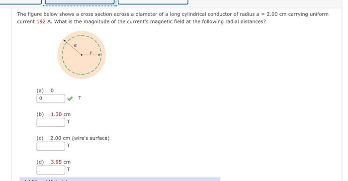 Solved The Figure Below Shows A Cross Section Across A