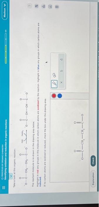 Solved Take a look at this organic reaction: The reactant | Chegg.com