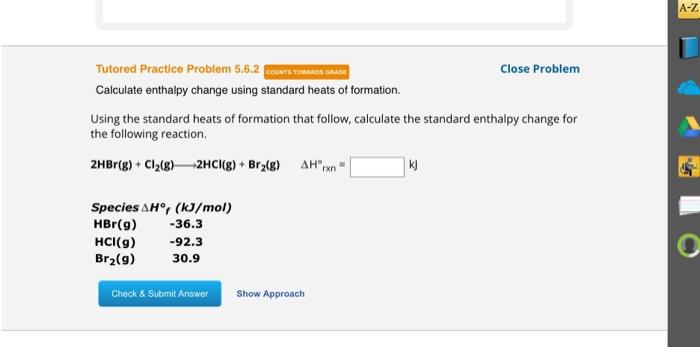Solved Calculate enthalpy change using standard heats of | Chegg.com
