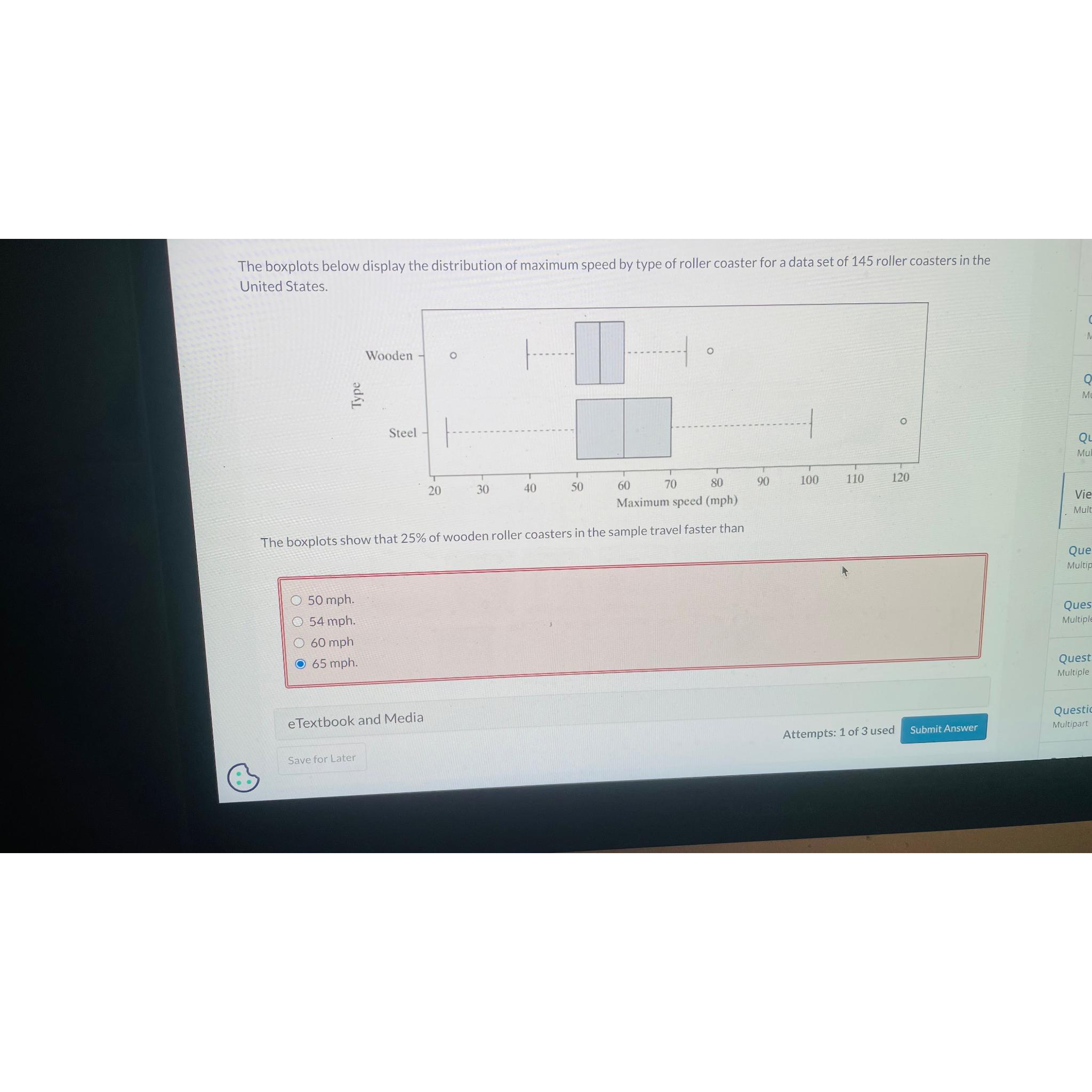 Solved The boxplots below display the distribution of | Chegg.com