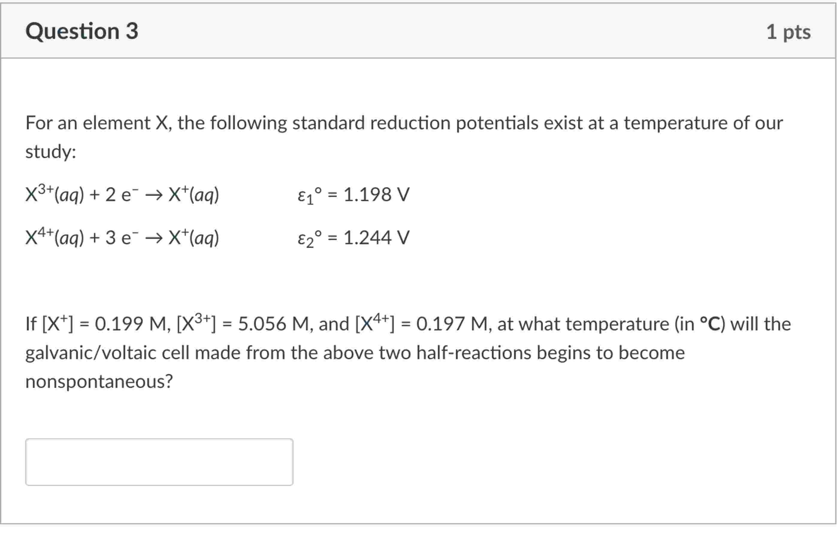 For an ﻿element X, ﻿the following standard reduction | Chegg.com
