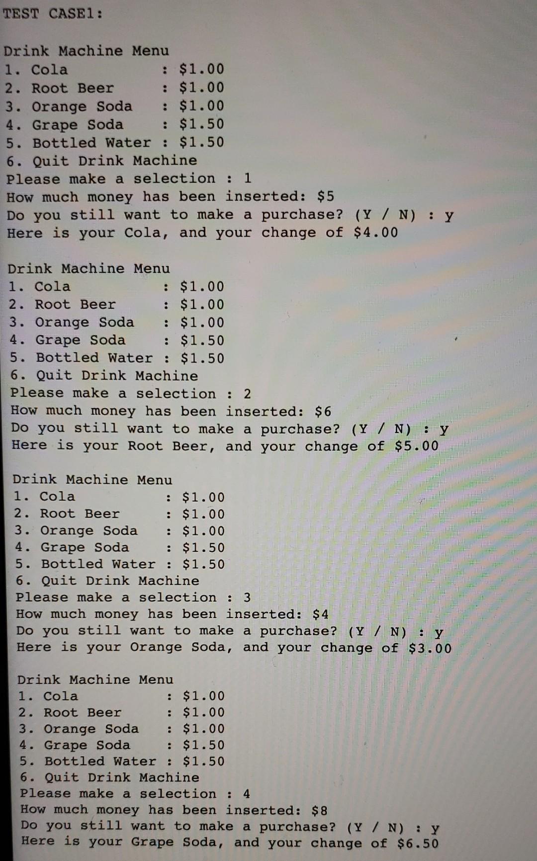 Solved Create a class that simulates and manages a soft | Chegg.com
