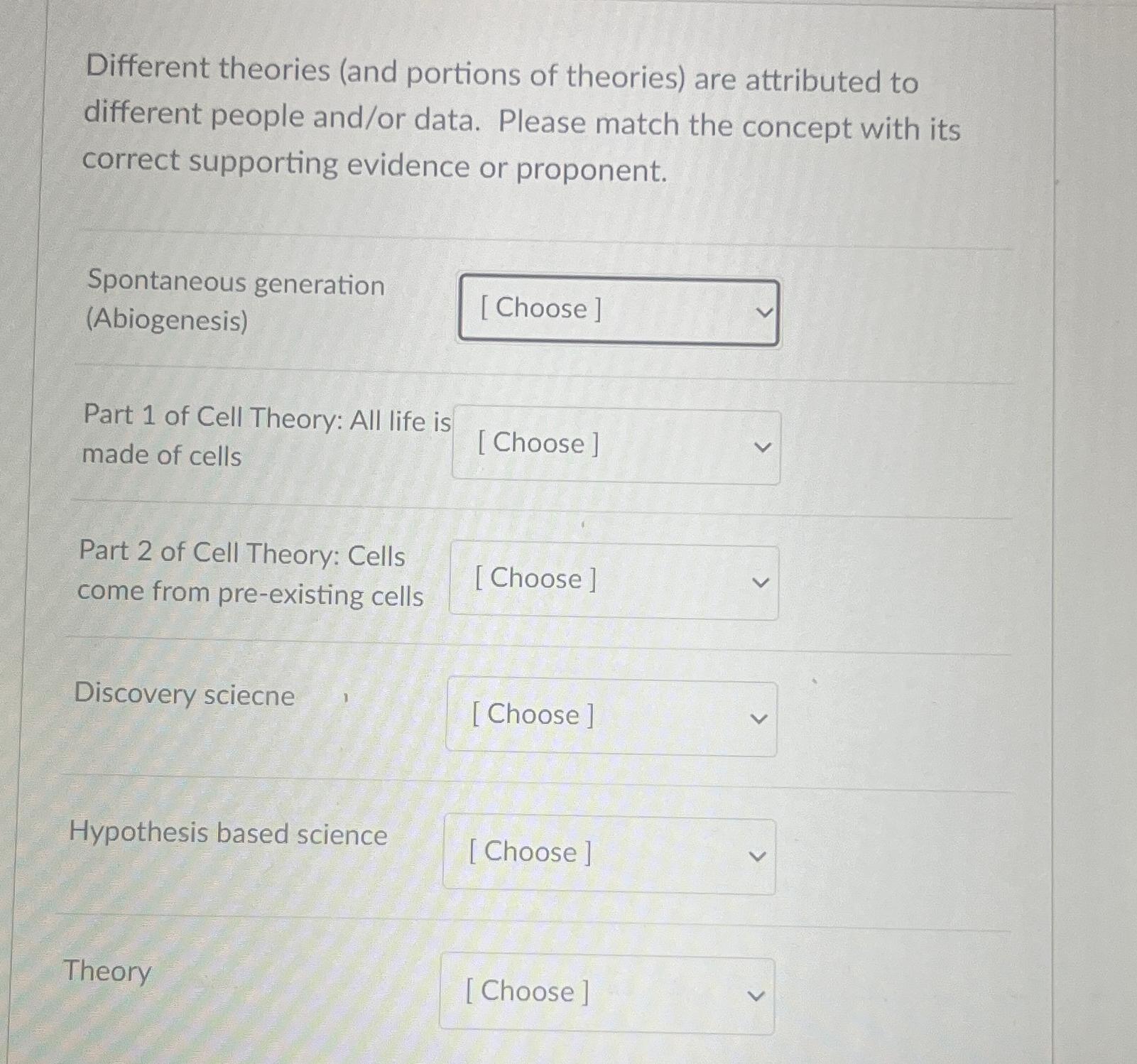 Solved Different theories (and portions of theories) ﻿are | Chegg.com