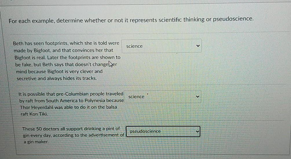Solved For each example, determine whether or not it | Chegg.com