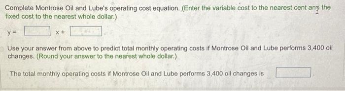 Solved Use the high-low method to determine the variable and | Chegg.com