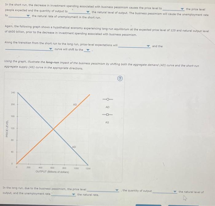 Solved The following graph shows a hypothetical economiy in | Chegg.com